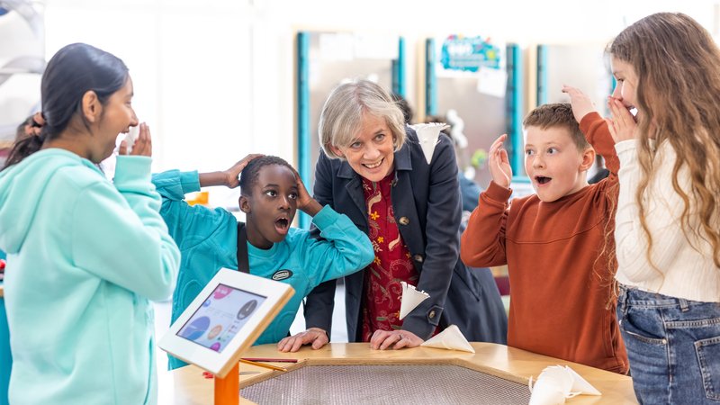 Government Chief Scientific Adviser Professor Dame Angela McLean visits ...
